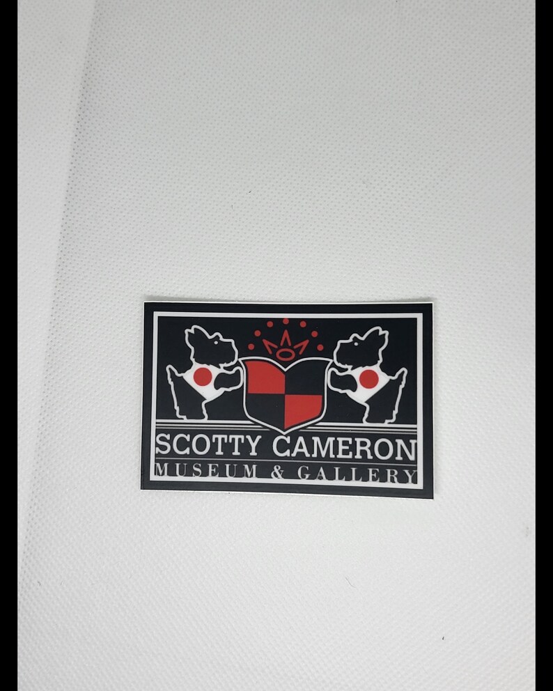 Scotty Cameron Custom Museum and Gallery Japan 3" Sticker Circle T Tour ...