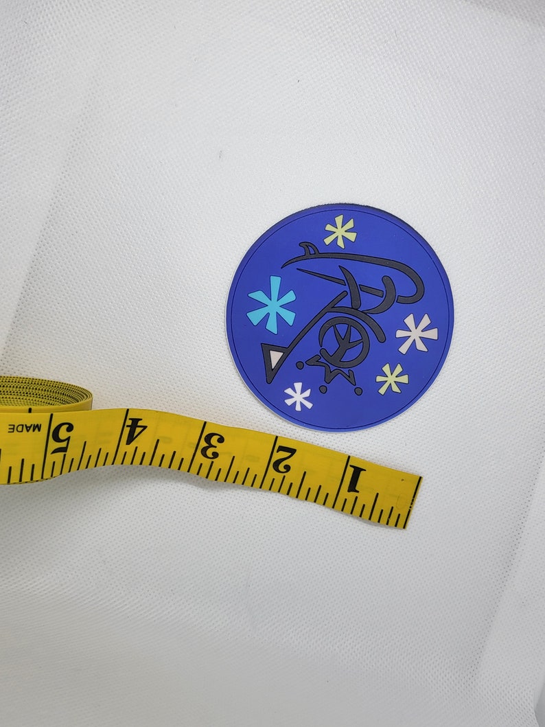 Custom Scotty Cameron 3" Blue King Peace Surfer Sticker - Etsy