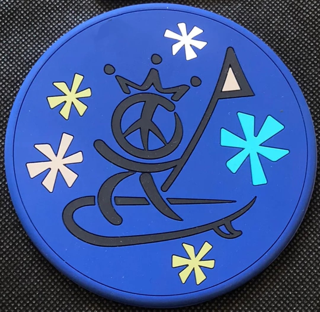 Custom Scotty Cameron 3" Blue King Peace Surfer Sticker - Etsy