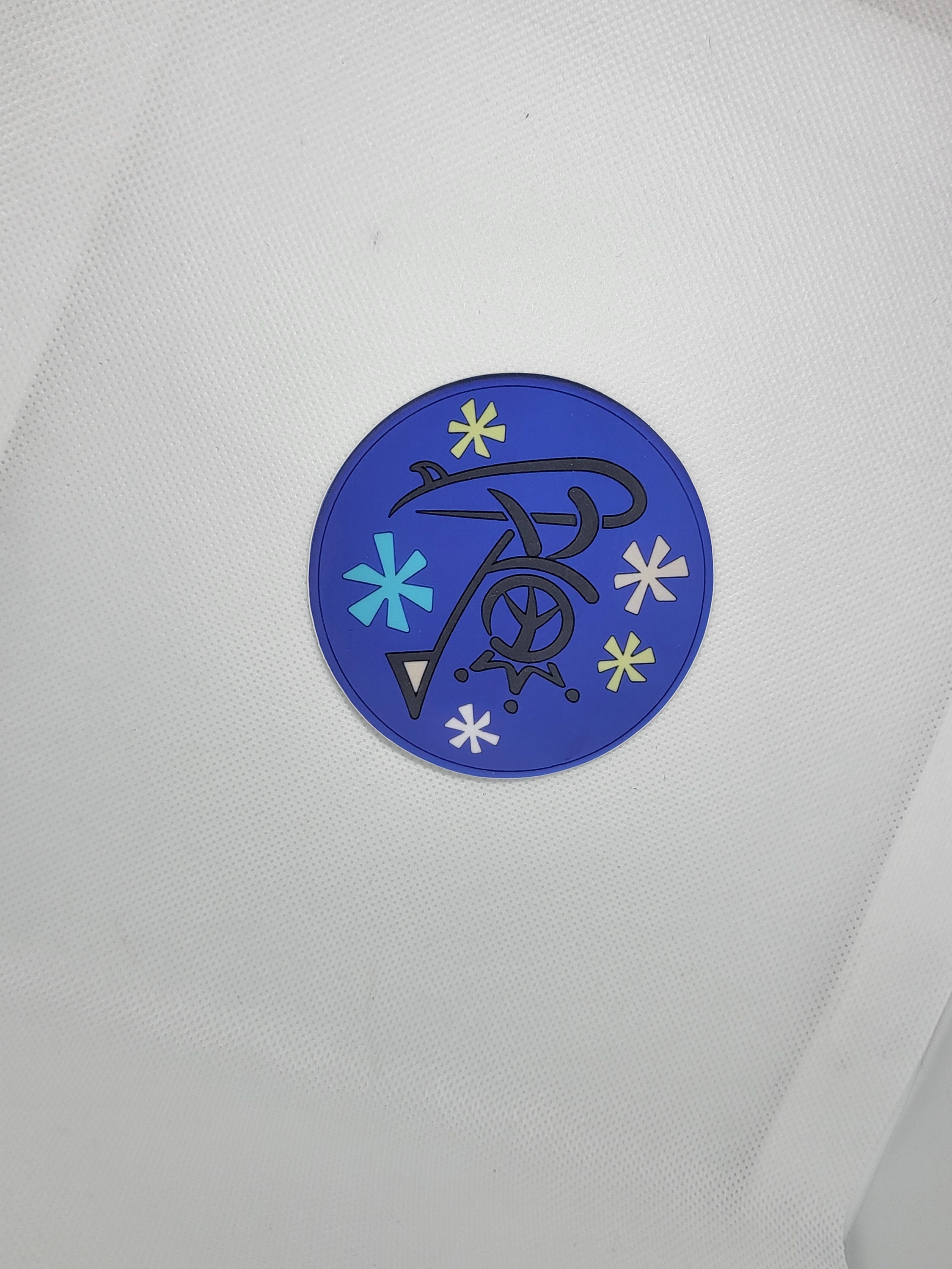 Custom Scotty Cameron 3" Blue King Peace Surfer Sticker - Etsy