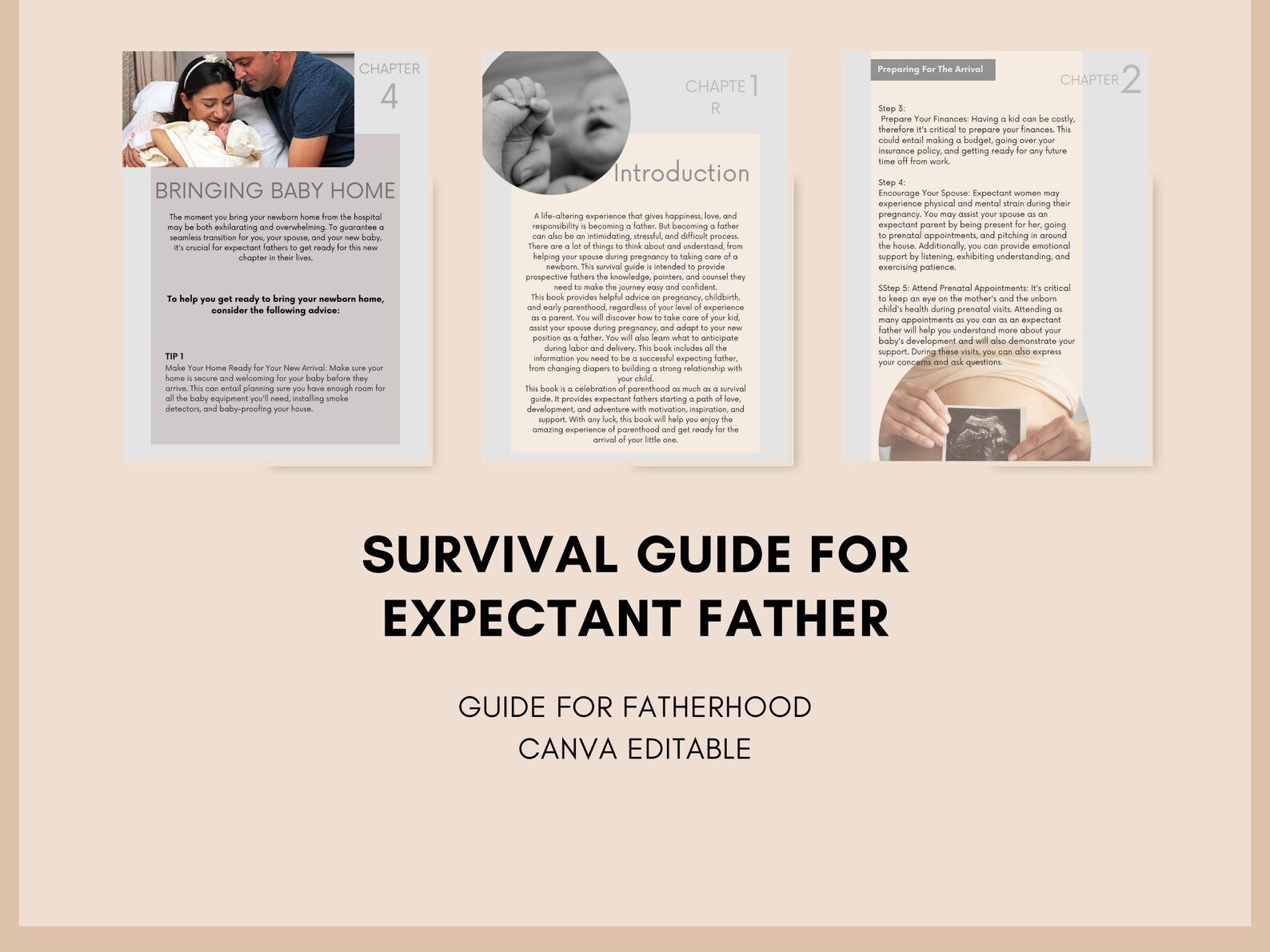 Ultimate First Time Father Guide, Expecting Dad-to- Be Tips, Perfect ...