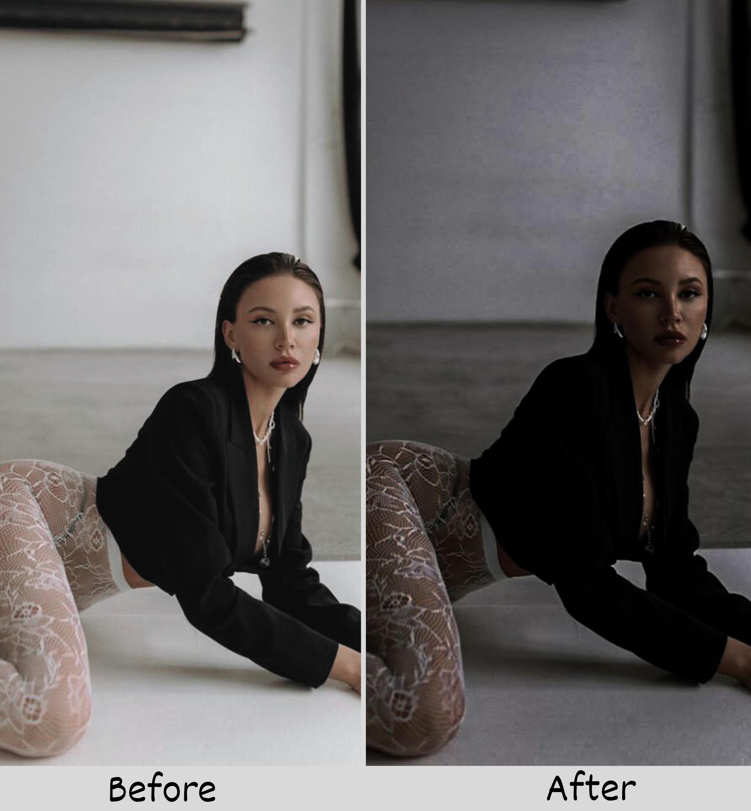11 DARK MOODY Boudoir Lightroom Presets, Dark Instagram Presets ...