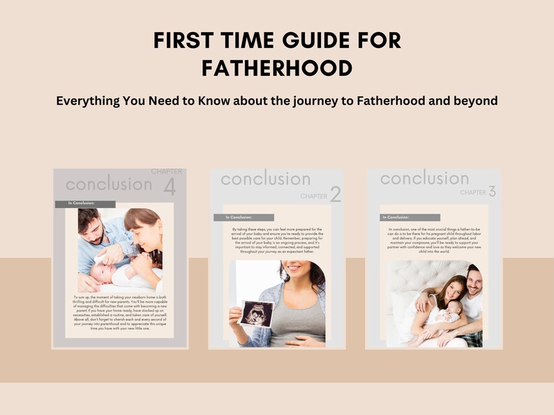 Ultimate First Time Father Guide, Expecting Dad-to- Be Tips, Perfect ...