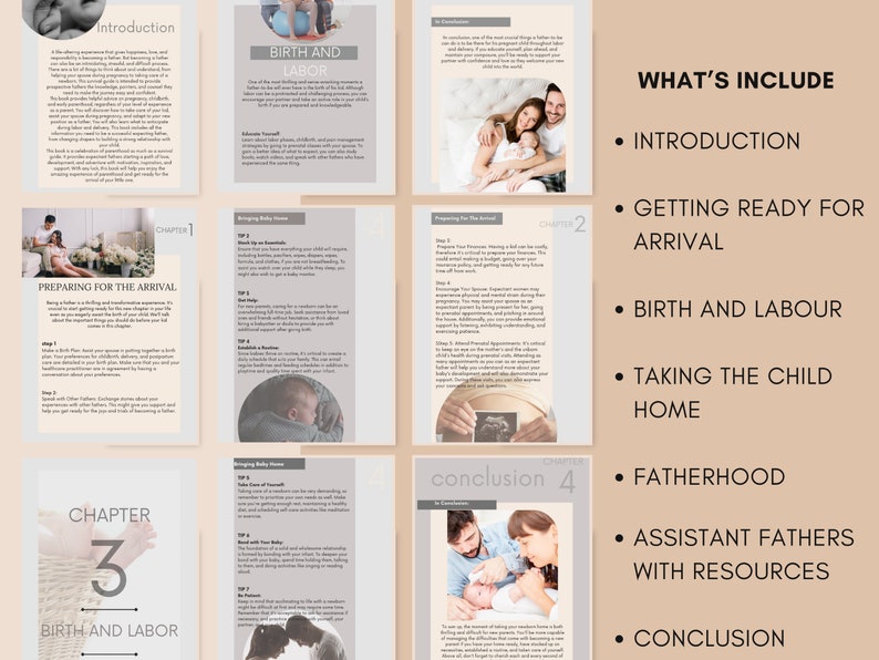 Ultimate First Time Father Guide, Expecting Dad-to- Be Tips, Perfect ...