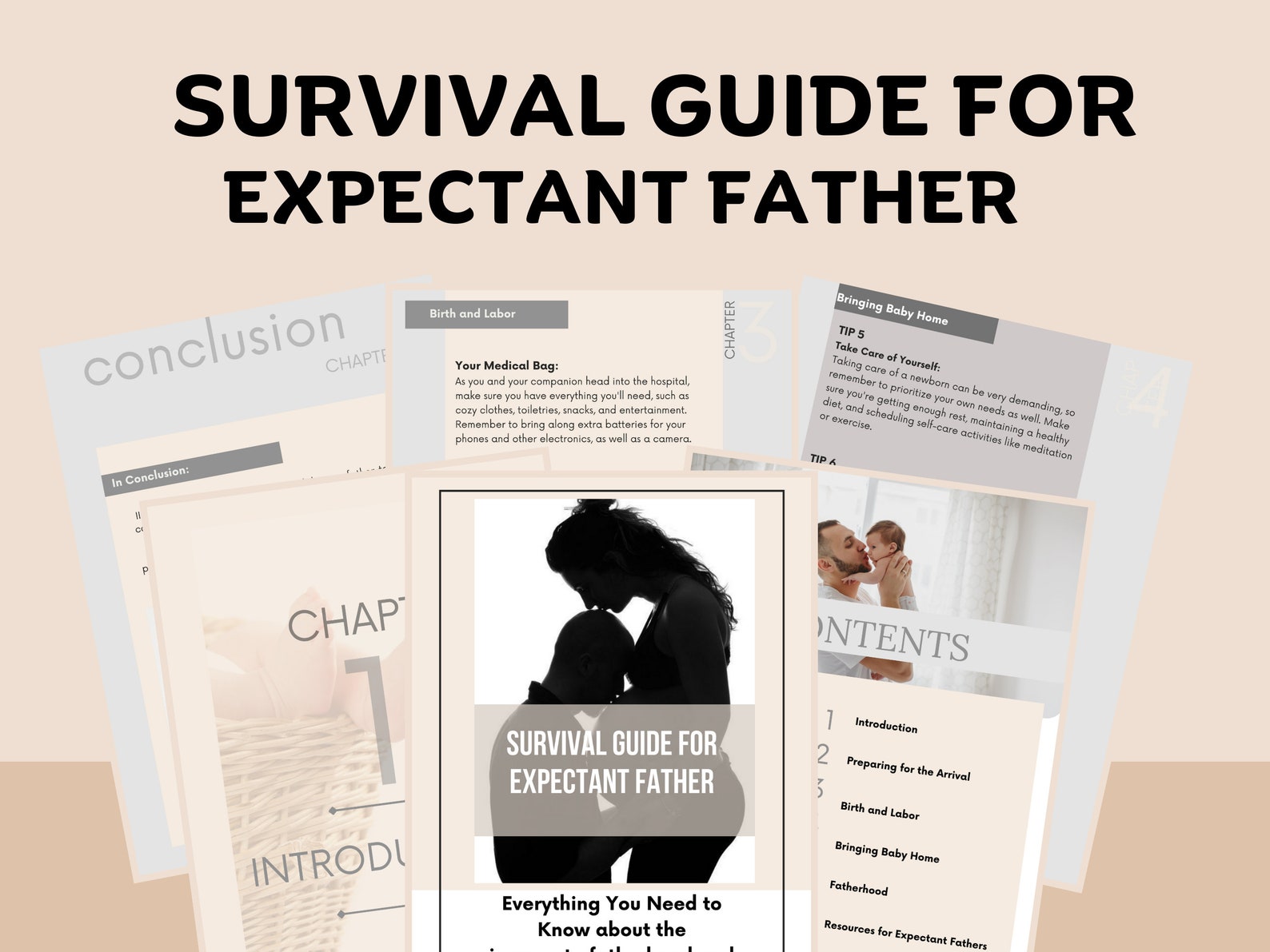 Ultimate First Time Father Guide, Expecting Dad-to- Be Tips, Perfect ...