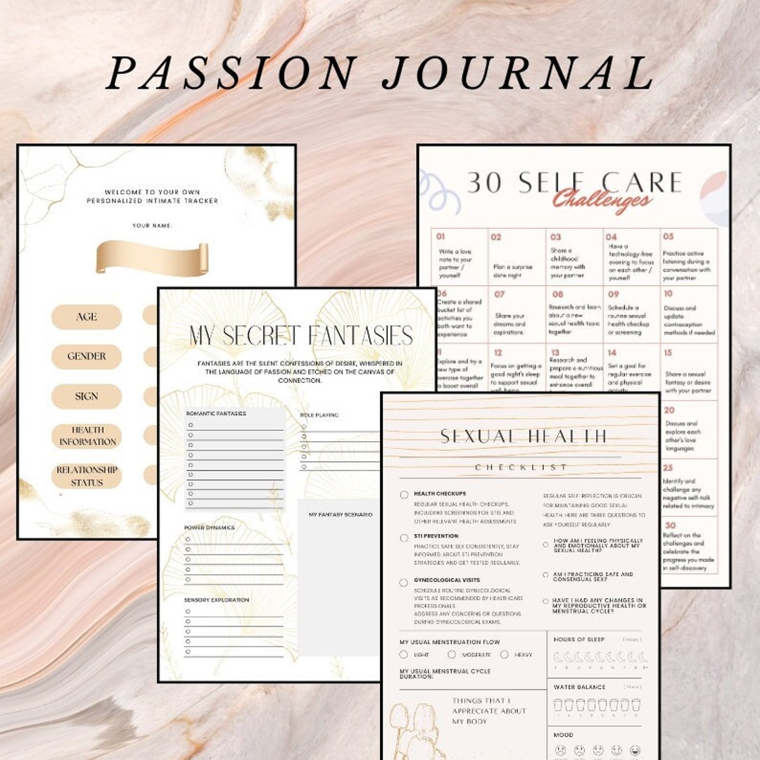 Digital Daily Journal, Digital Journal, Intimacy Journal, Passion ...