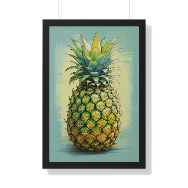 Pineapple Poster - Etsy