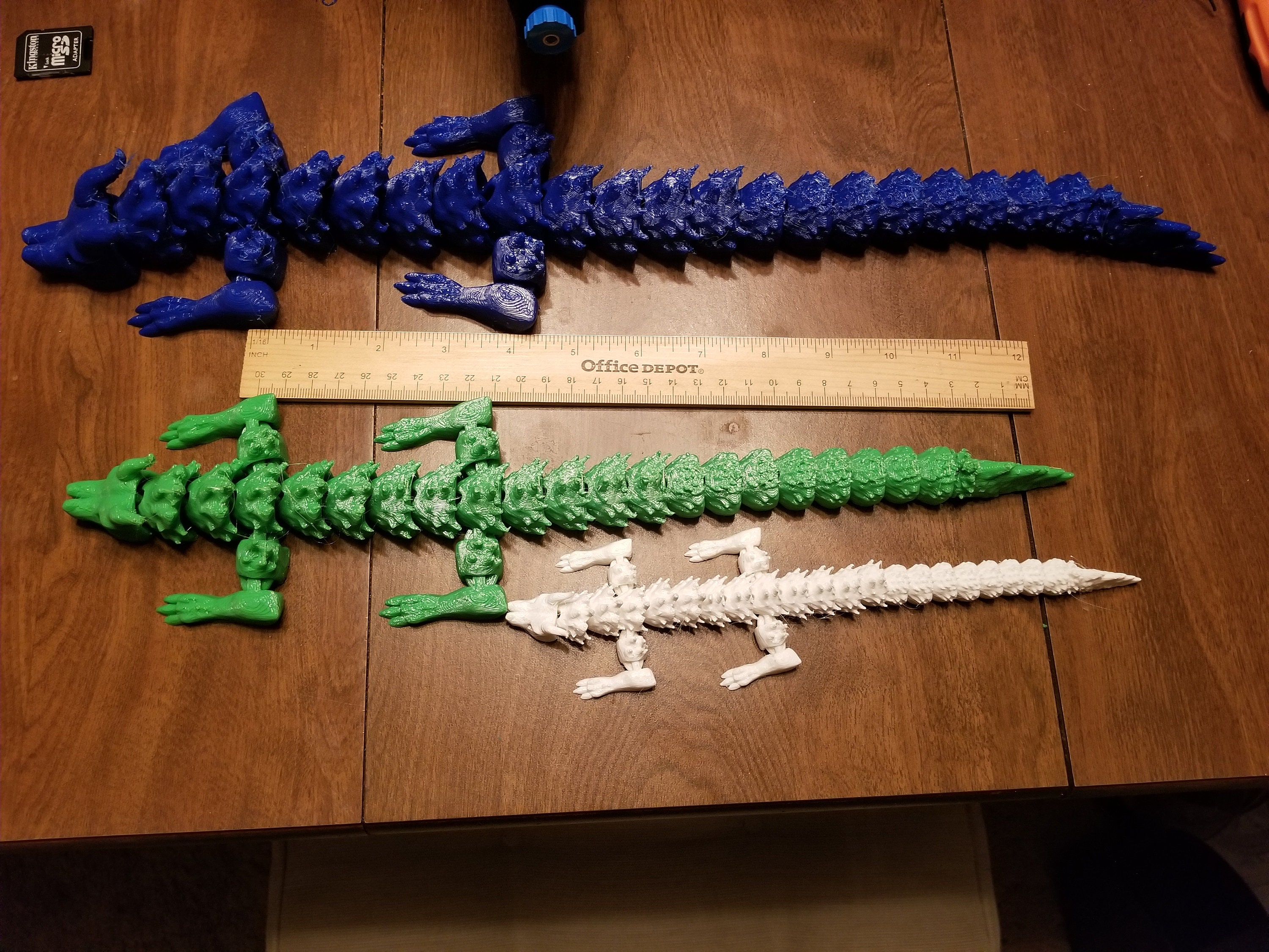 GIANT Articulated Dragon, Dragon, Dragons, Fidget Toy - Etsy