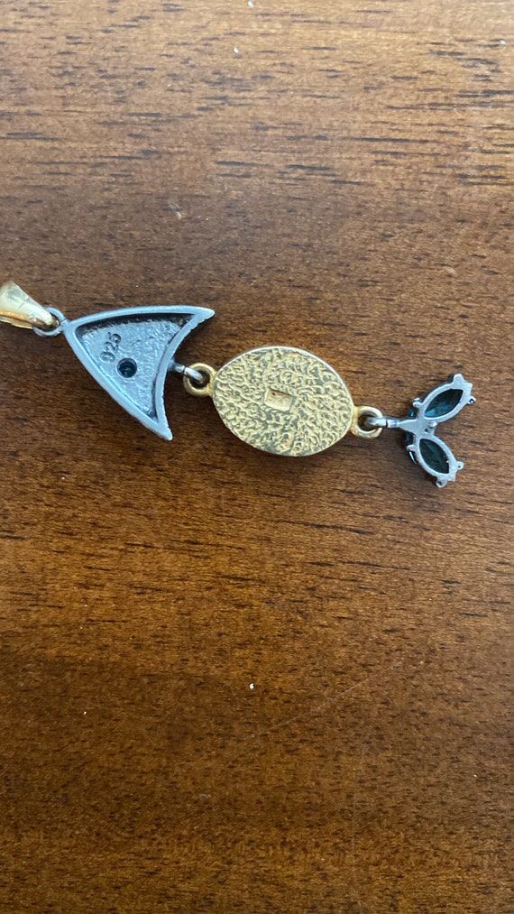 Turkish Evil Eye Fish Charm - Gem