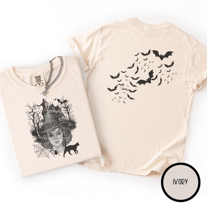 Double Sided Witch T Shirt - Etsy