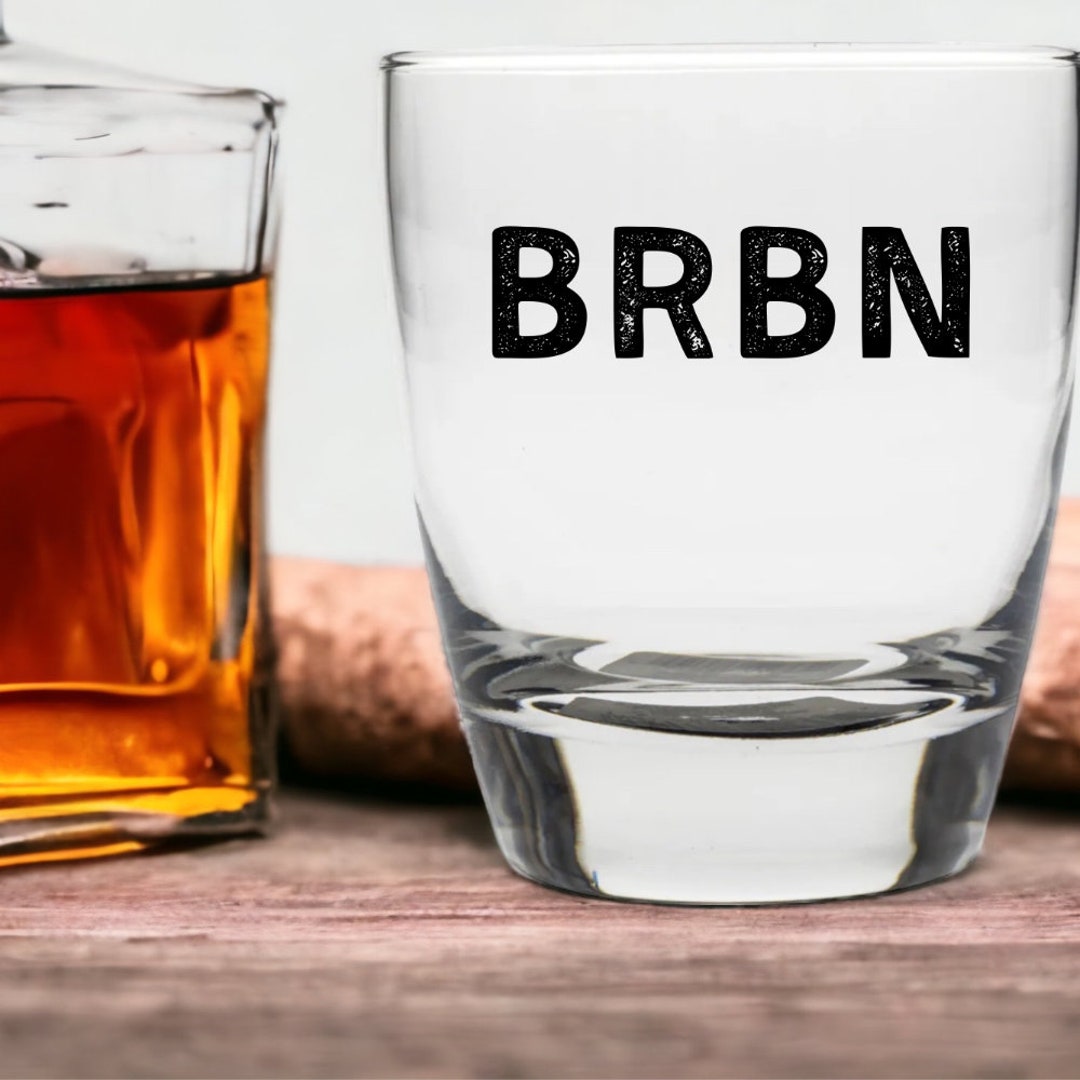 6 Oz. Rocks Glass Bourbon Lover Whiskey Glass Old Fashion - Etsy