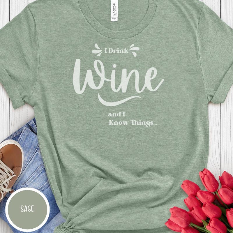 Wine T Shirt - Etsy