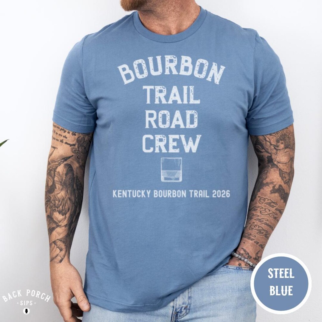 Bourbon Trail Road Crew Tee 2026 Custom Names Date Group Shirt Weekend ...