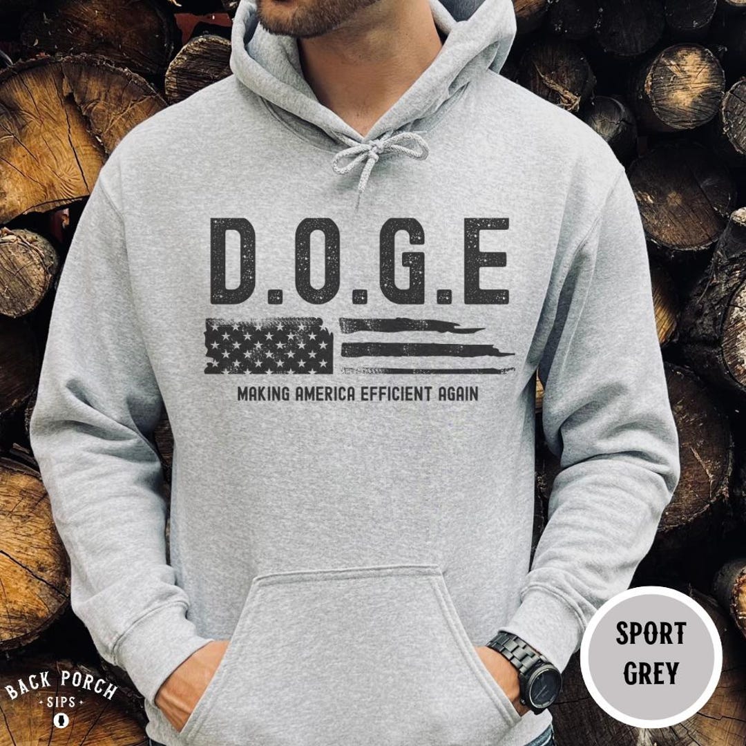 Doge Hoodie, Elon Musk Hoodie, Elon Musk and Vivek Ramaswamy, D.O.G.E ...