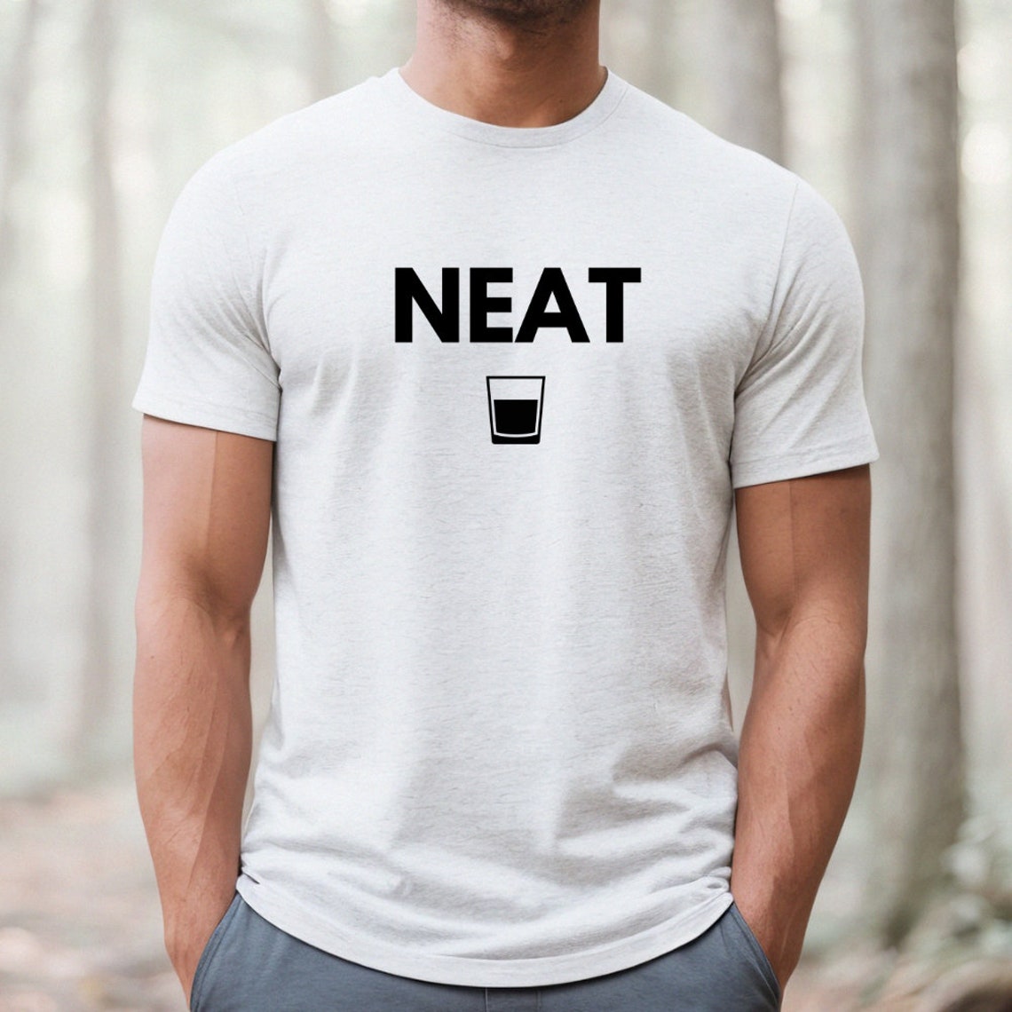 NEAT Bourbon T-shirt, Bourbon Tasting Shirt, Whiskey Tee, Alcohol Lover ...