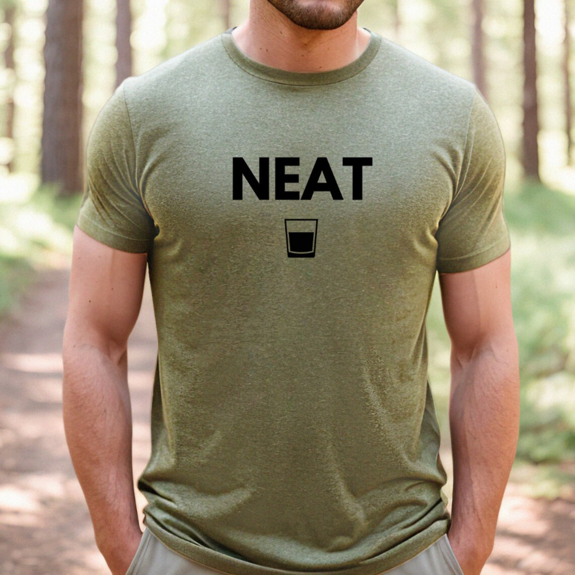 NEAT Bourbon T-shirt, Bourbon Tasting Shirt, Whiskey Tee, Alcohol Lover ...