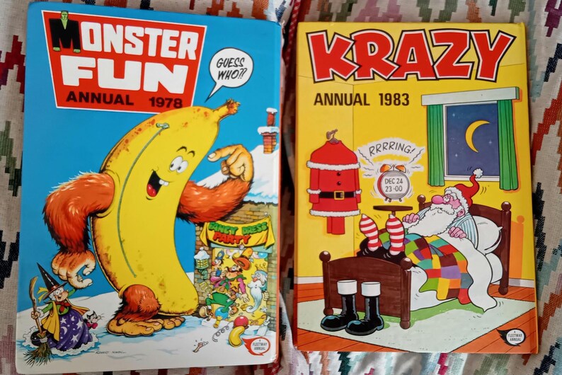 Krazy Annual 1983 + Monster Fun 1978. - Etsy