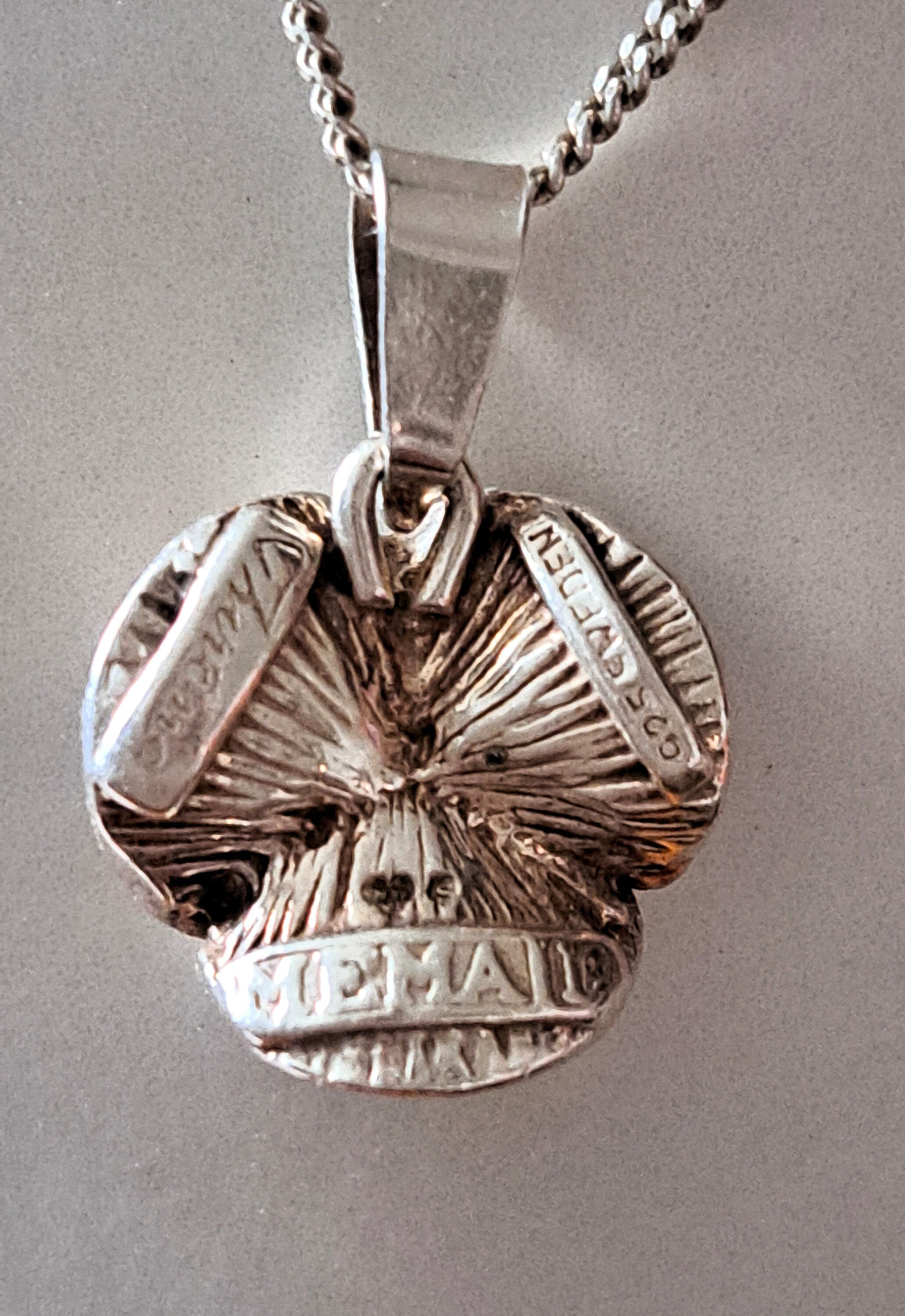 MEMA Theresia Hvorslev water Lily Silver 925 Neckless Sweden 1970's. - Etsy