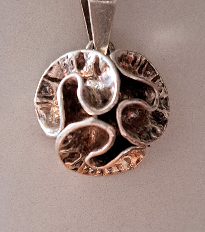 MEMA Theresia Hvorslev water Lily Silver 925 Neckless Sweden 1970's. - Etsy