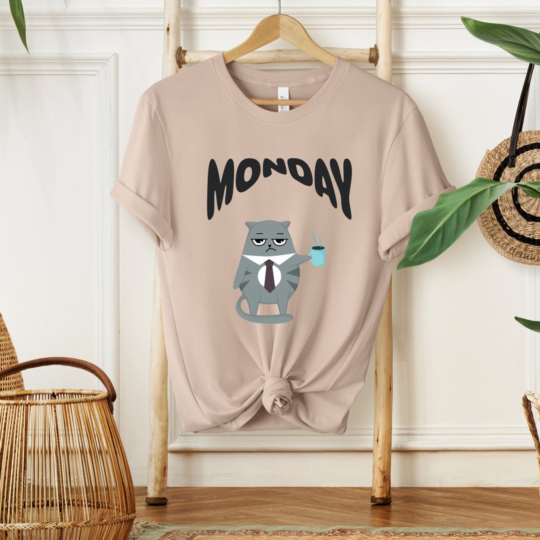 Monday T-shirt, Funny T-shirt, Motivational T Shirt, Matching T Shirt ...