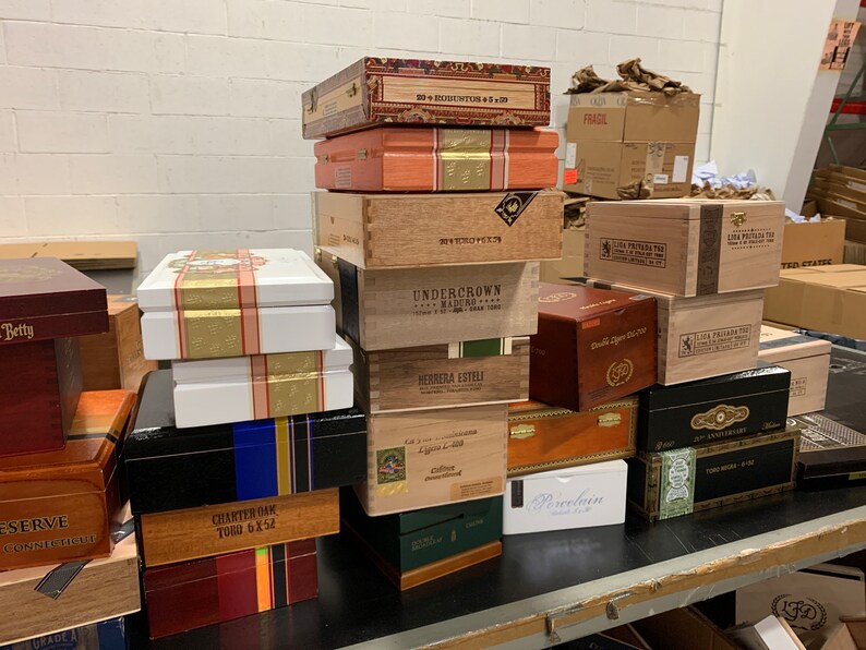 Empty Wooden Cigar Boxes - Etsy