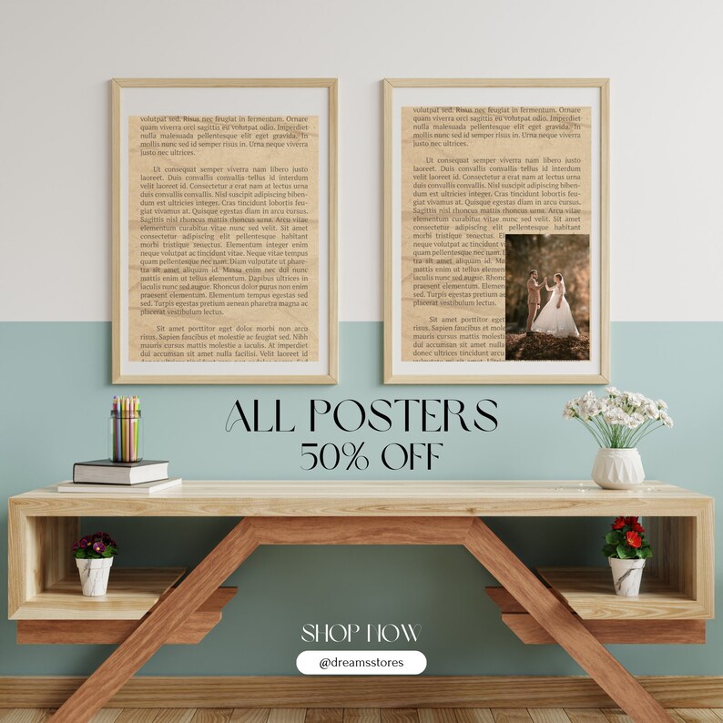 Your Custom Love Story Book and Poster, Personalized Romantic Tales for ...