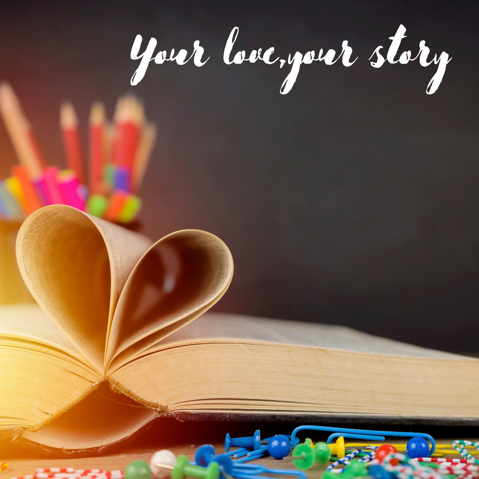 Your Custom Love Story Book and Poster, Personalized Romantic Tales for ...