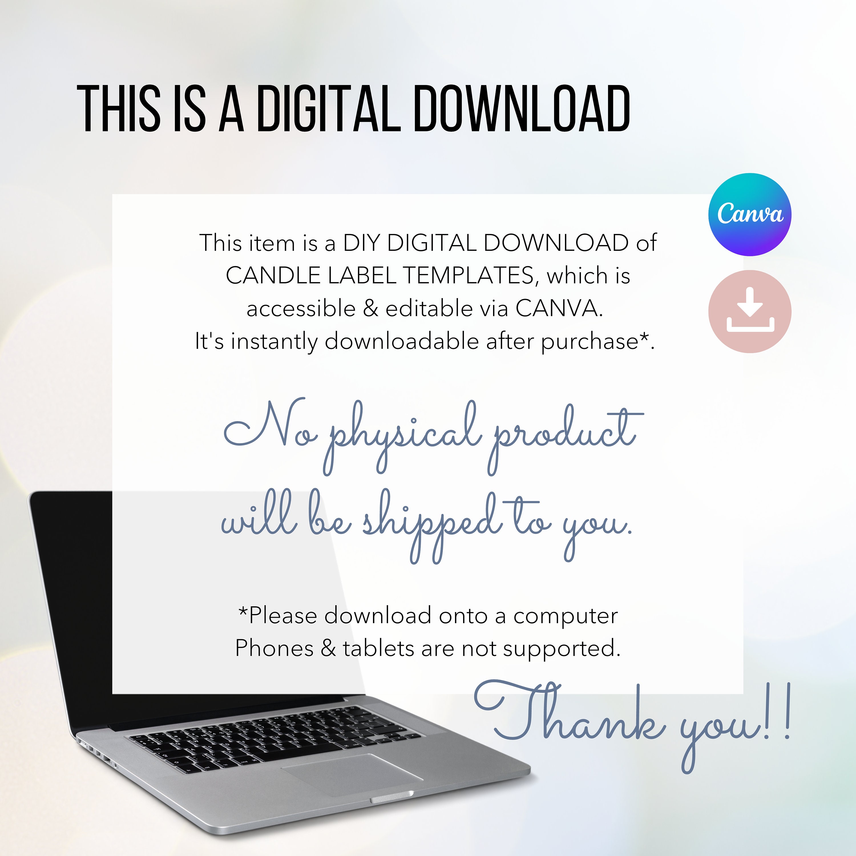 Elegant Editable Canva Jar Label Template Skincare and Cosmetics Label ...