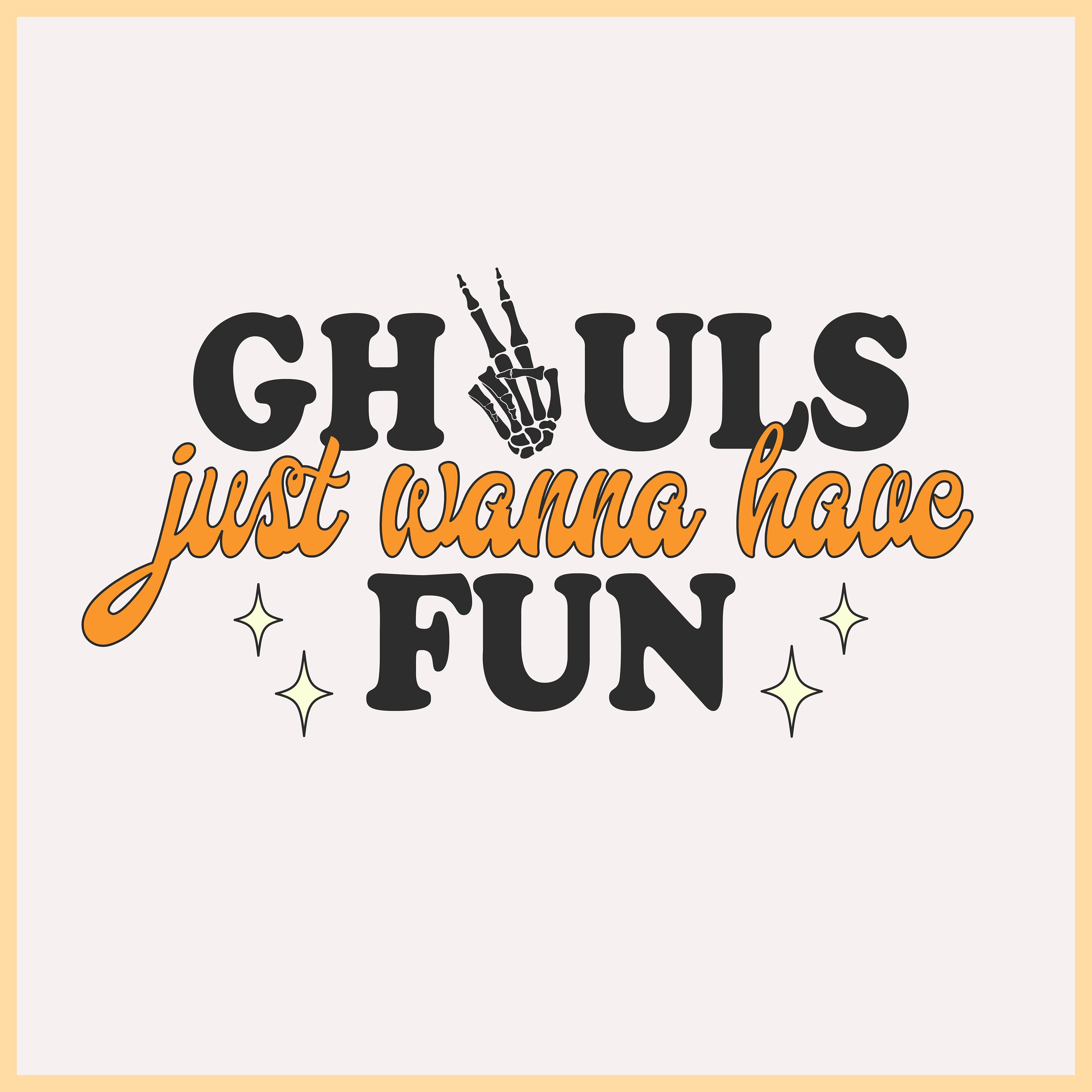 Ghouls Just Wanna Have Fun SVG Fall Svg Cute Halloween - Etsy