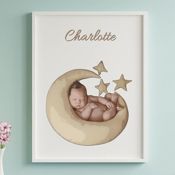 New Baby Art - Etsy