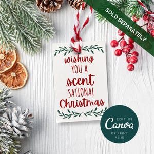 Cup of Cheer Gift Tag Canva Template, Christmas Tea Teacher Tag, Hot ...