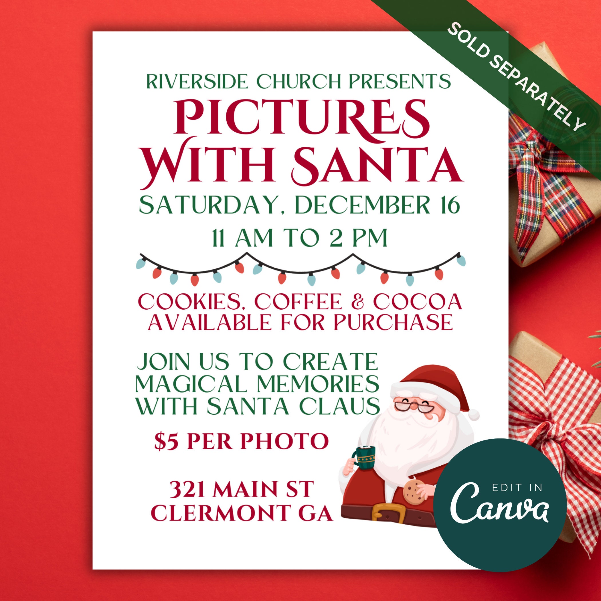 Giving Tree Flyer Template, Toy Drive Flyer, Giving Tree Tags Printable ...