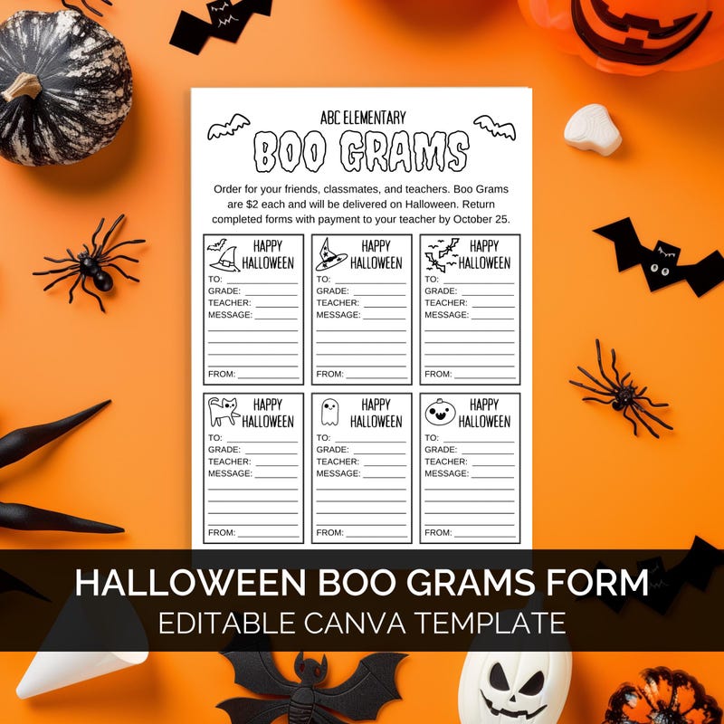 Boo Grams Fundraiser - Etsy