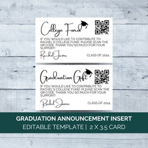 Invitation Insert - Etsy