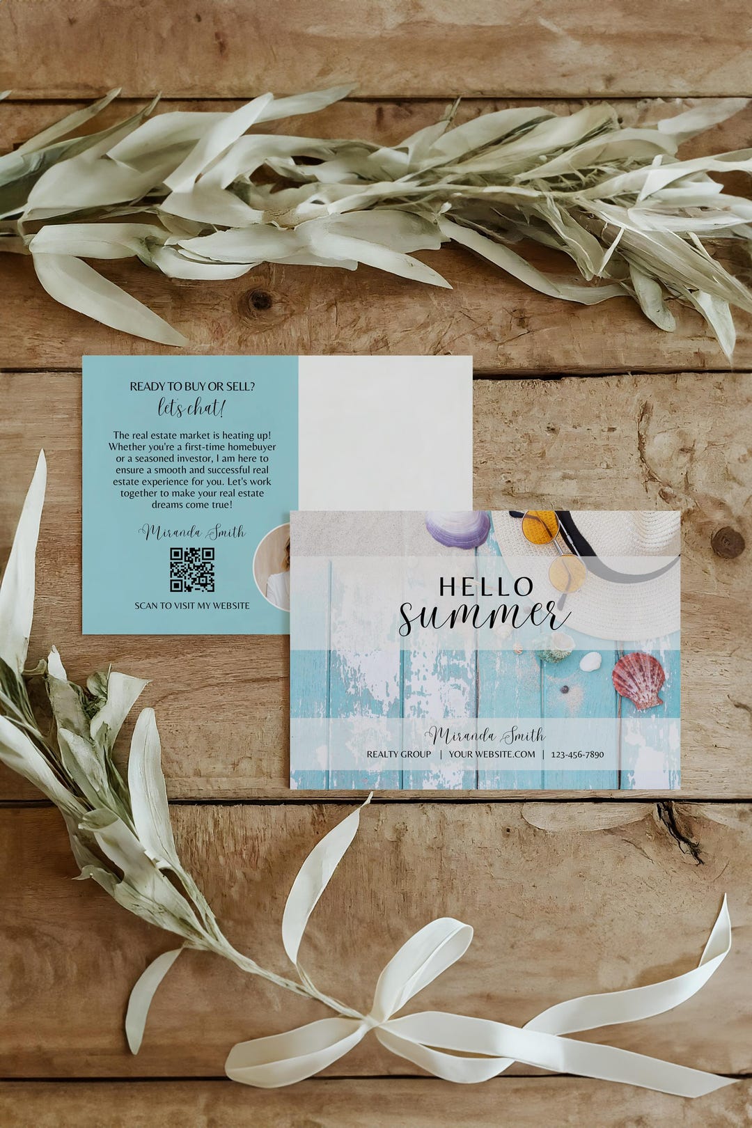 Real Estate Postcards for Summer, June Real Estate Post Cards, Hello ...