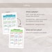 Editable PTA Calendar of Events Flyer, PTO Schedule Flyer, Printable ...