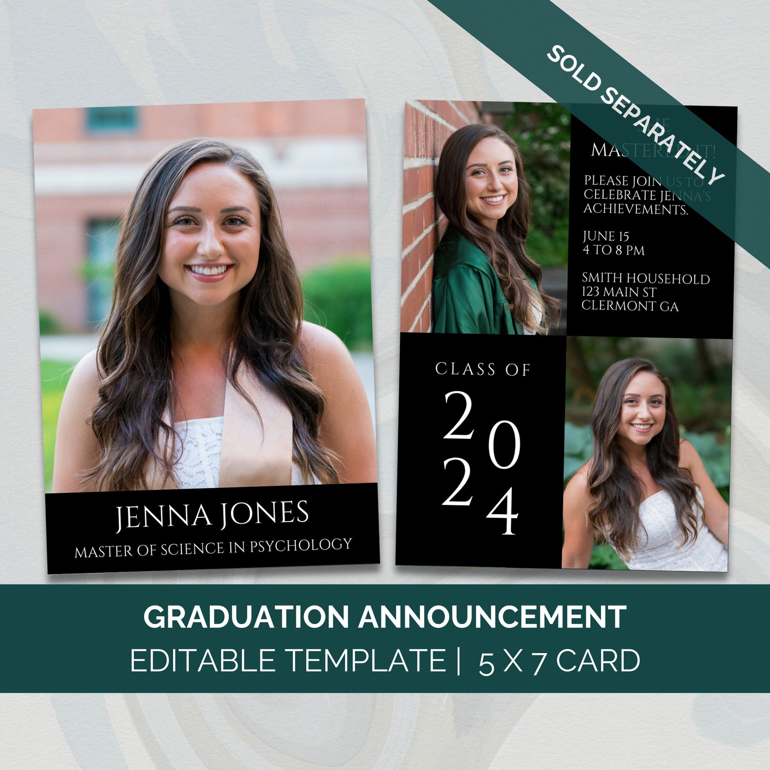 Masters Graduation Invitation Template, Mastered It Graduation Party ...