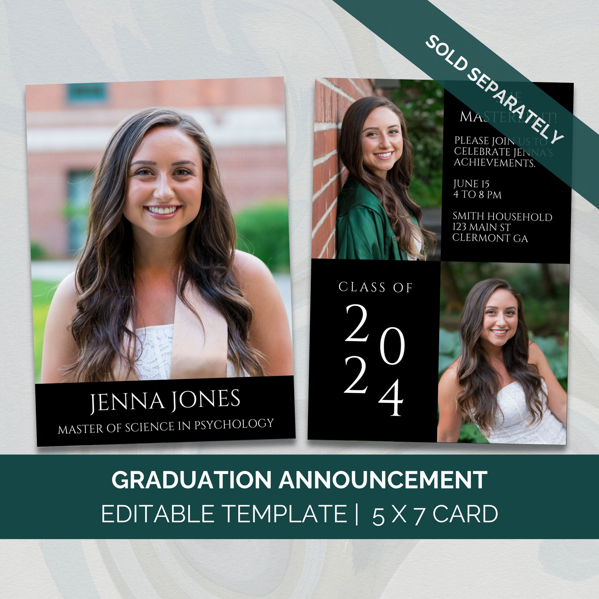 Masters Graduation Invitation Template, Mastered It Graduation Party ...
