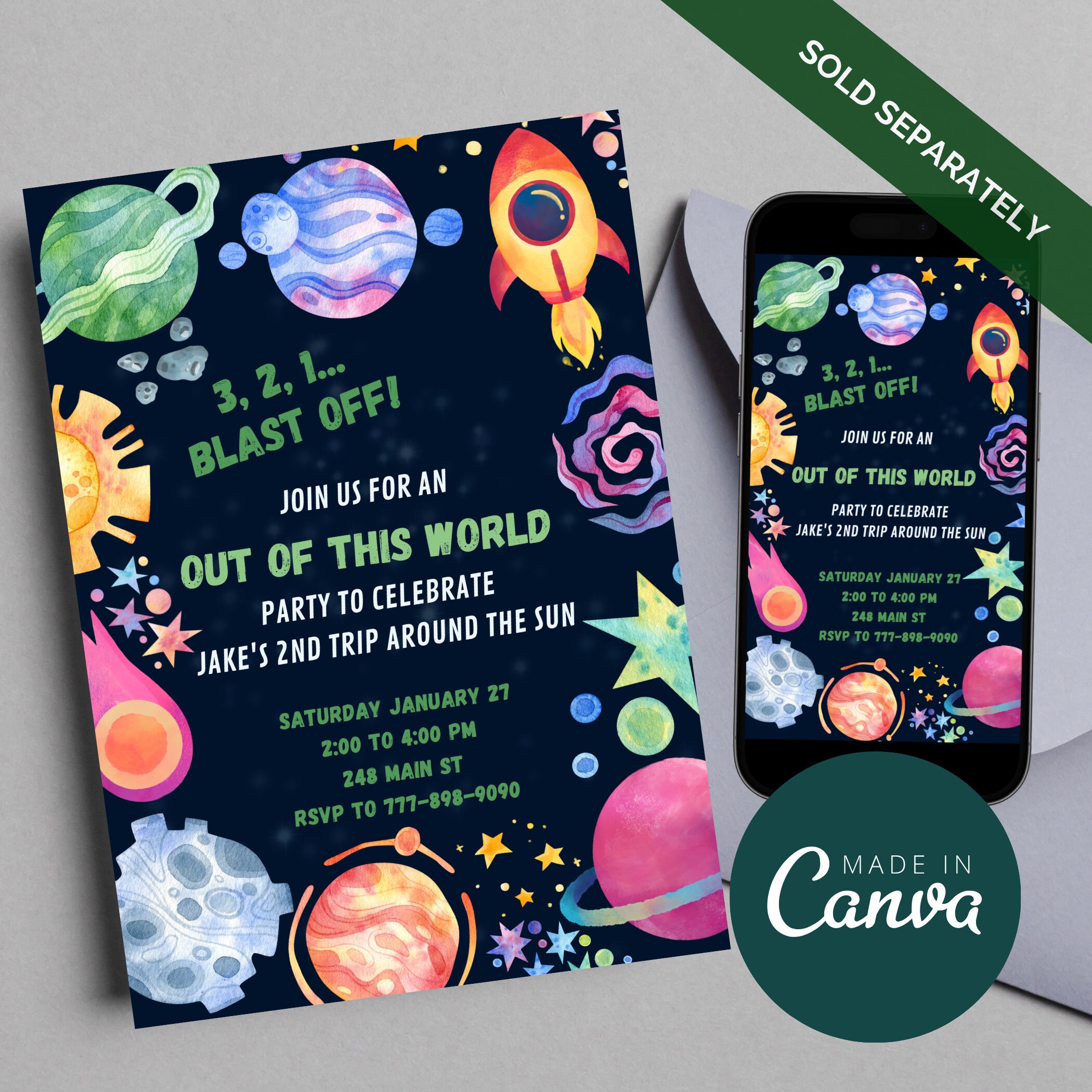 Camp Theme Birthday Invite Template, Summer Camp Themed Birthday ...