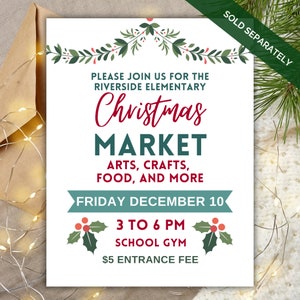 Giving Tree Flyer Template, Giving Tree Tags Printable, Angel Tree Sign ...