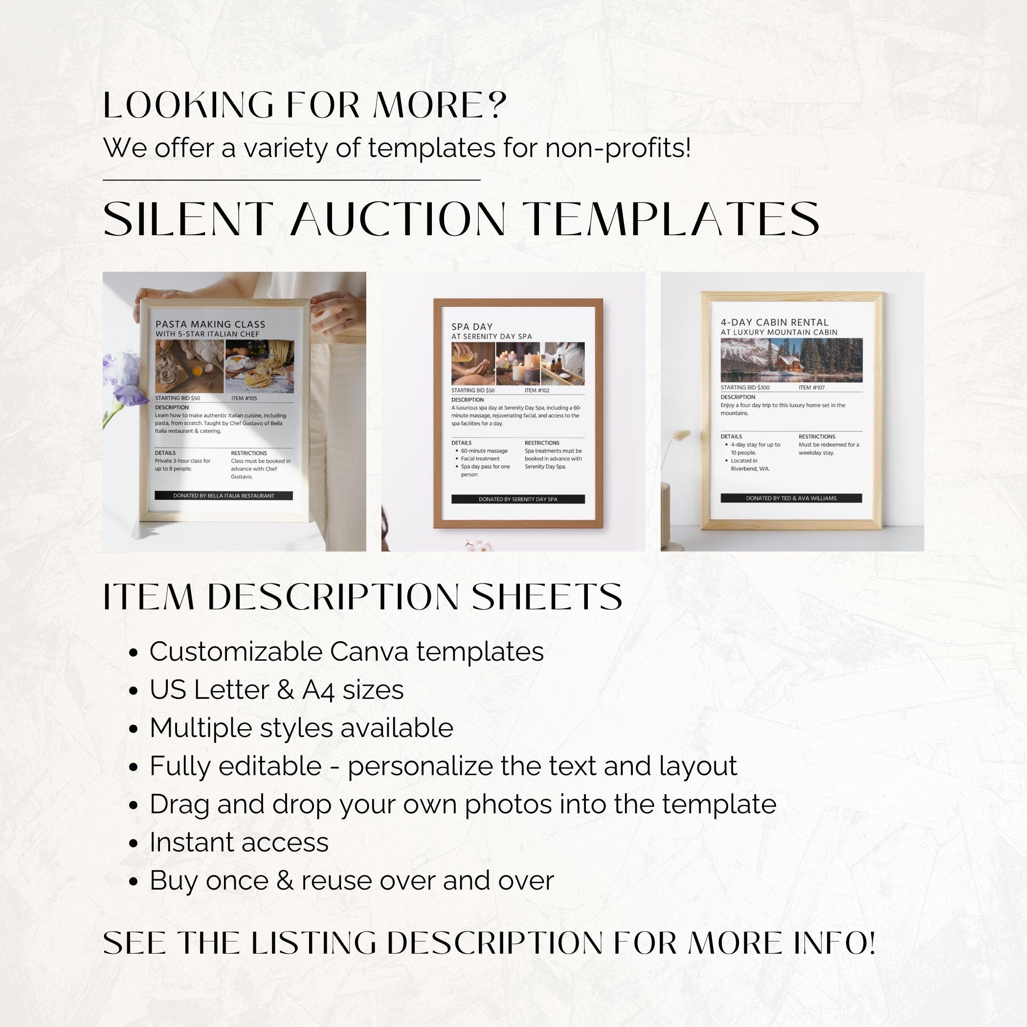 Nonprofit One Pager Canva Templates, Non Profit Program Infographic ...