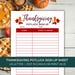 Thanksgiving Potluck Sign up Sheet Template, Printable Holiday Potluck ...