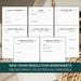 Goal Planning Workbook, 2025 New Year's Resolution Worksheet, New Years ...