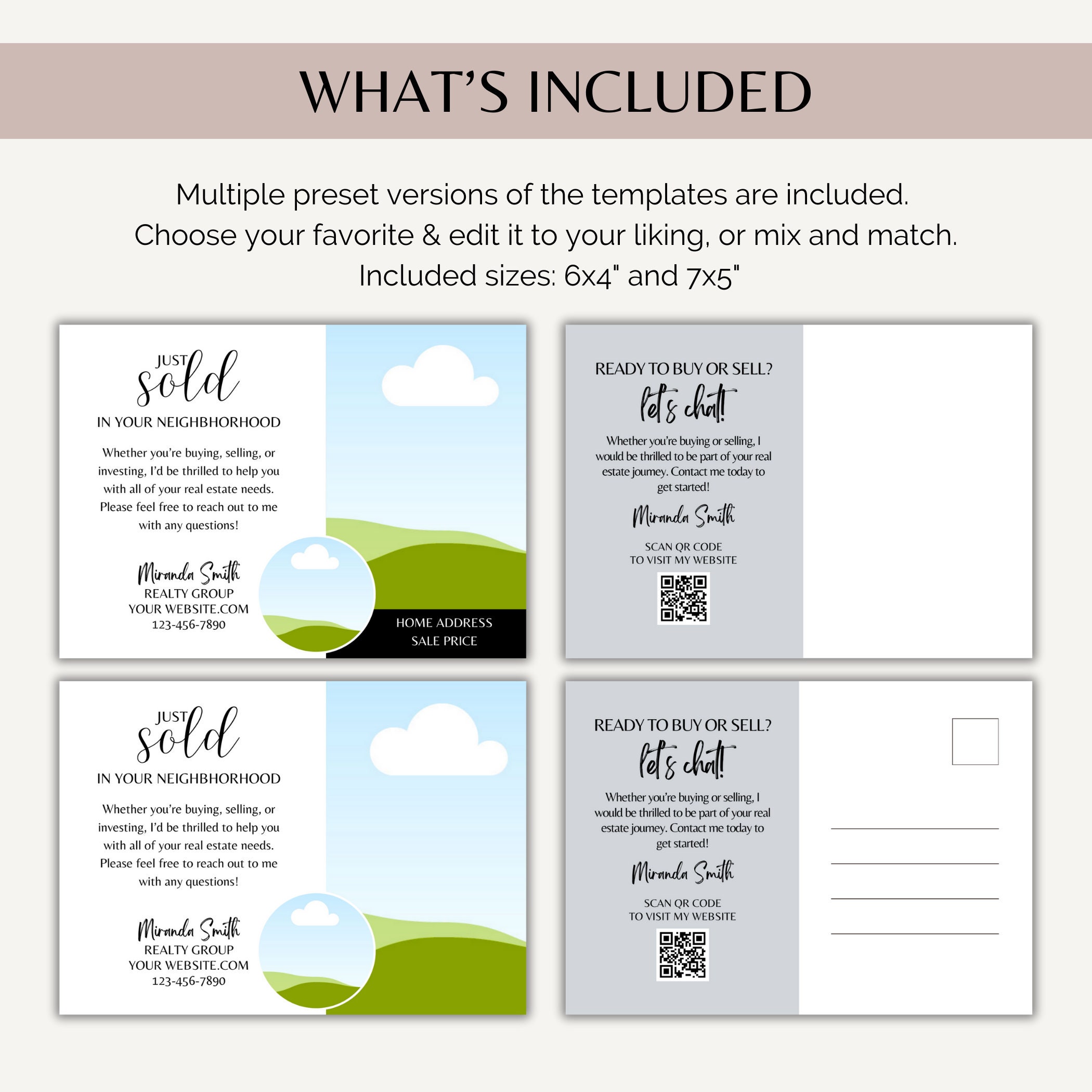 Real Estate Just Sold Postcard, Just Sold Your Neighbors House Real ...