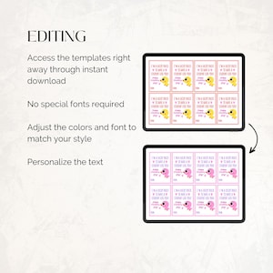 Lucky Duck Valentine for Students Canva Template, Duck Valentine's Day ...