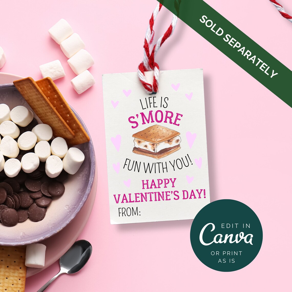 You're the Bomb Bath Bomb Valentine Canva Template, Bath Bomb ...