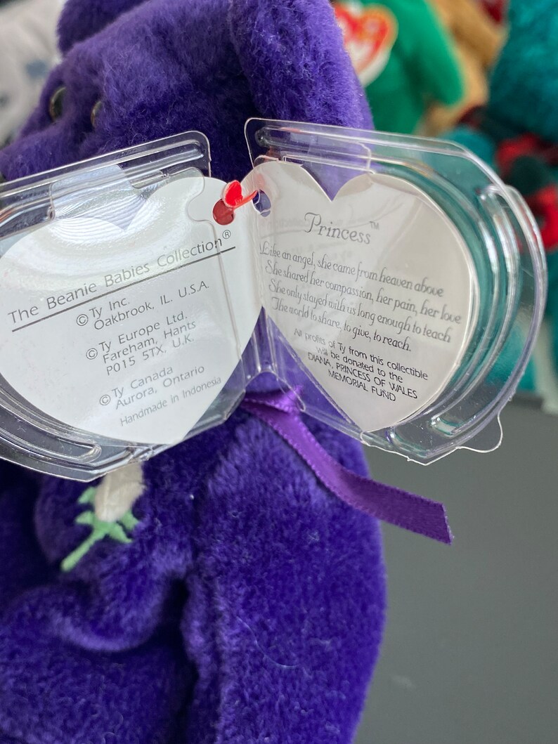 PRINCESS DIANA TY Beanie Baby - Etsy