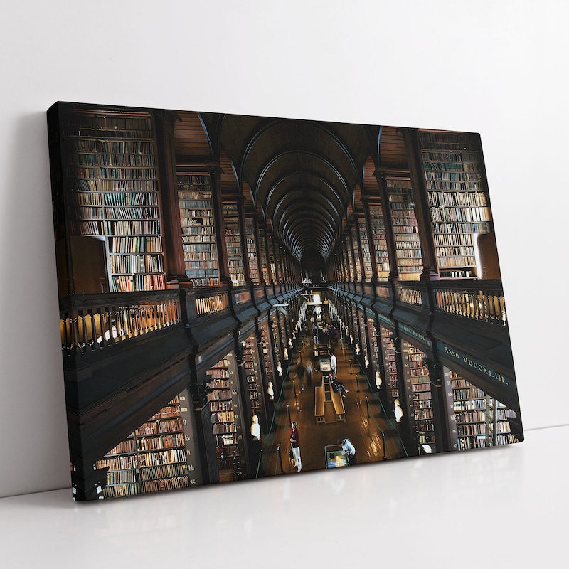 Library Wall Art - Etsy