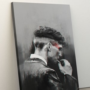 Tommy Shelby Poster, Peaky Blinders Poster, Peaky Blinders Print, TV ...