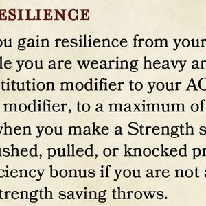 DND 5e- Fighter Subclass- Earthen Guardian - Etsy